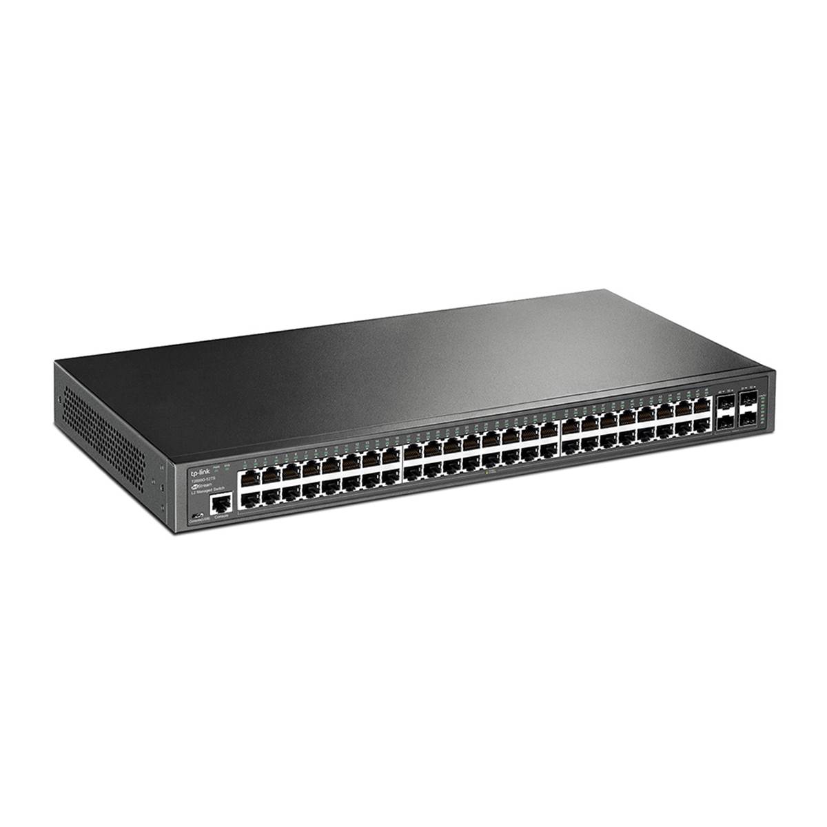 SWITCH RACKABLE 48 PORTS GIGABIT +4SFP MANAGEABLE L2 T2600G-52TS