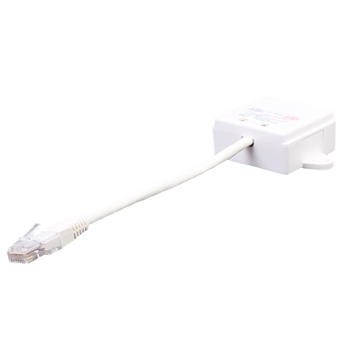 DOUBLEUR ETHERNET RJ45 UTP + CORDON 15CM PAIRES 1-2-3-6