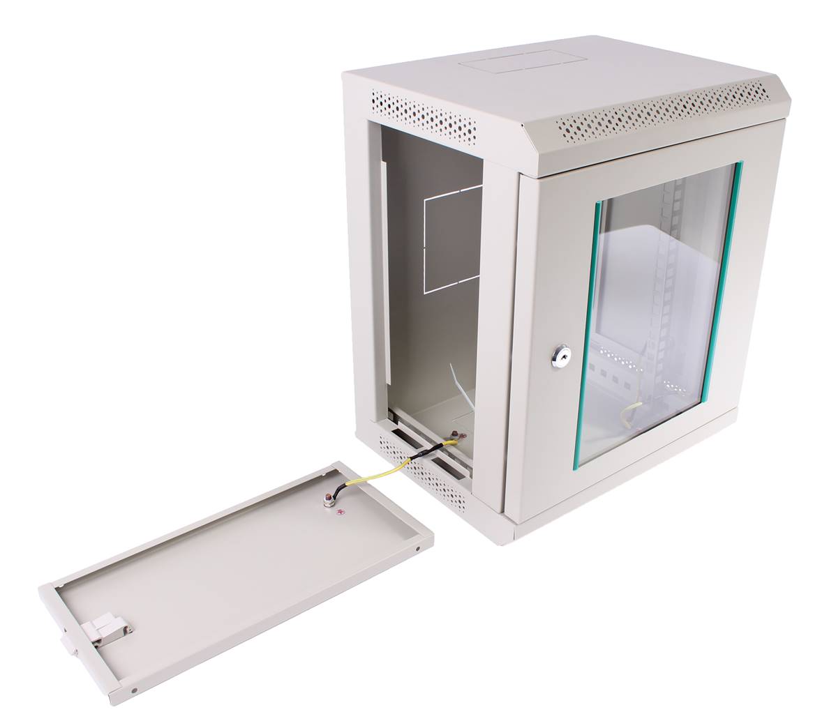 KIT COMPLET COFFRET RESEAU 10 POUCES 7U