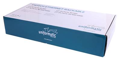 SWITCH RACKABLE 24 PORTS 10/100/1000 GIGABIT